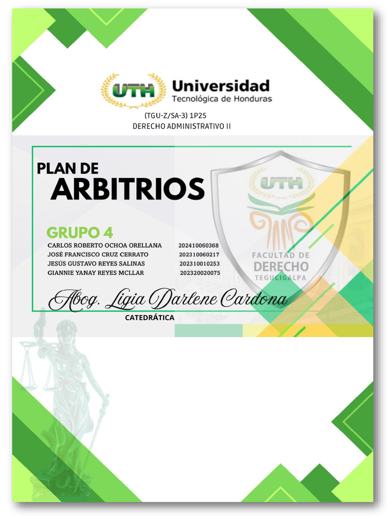 Plan de Arbitrios - g4 | PDF | Impuestos | Administración Pública