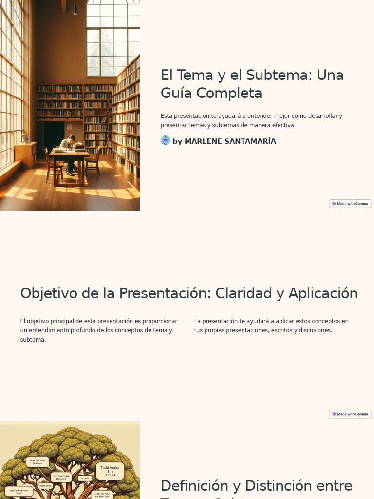 Guía para Definir Tema y Subtema | PDF