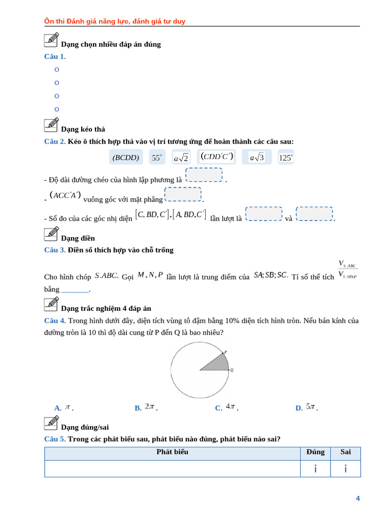 [Mẫu] Sách Đề Bách Khoa 2K8 | PDF