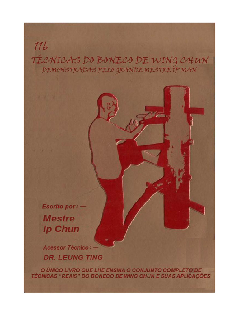 Técnicas do Boneco de Wing Chun | PDF | Wing Chun | Artes marciais chinesas
