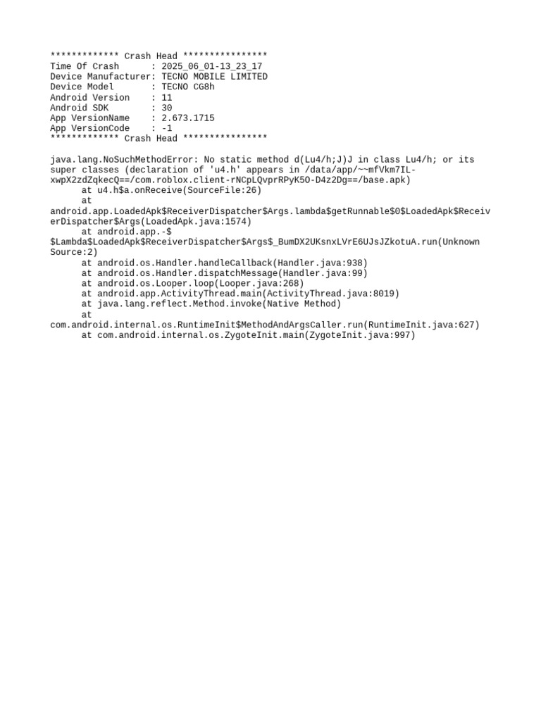 Mod Menu Crash 2025 06 01-13 23 17 | PDF