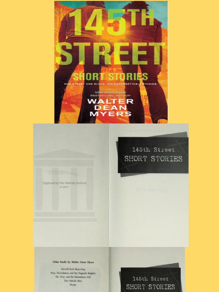 145th Street Short Stories by Walter Dean Meyers | PDF