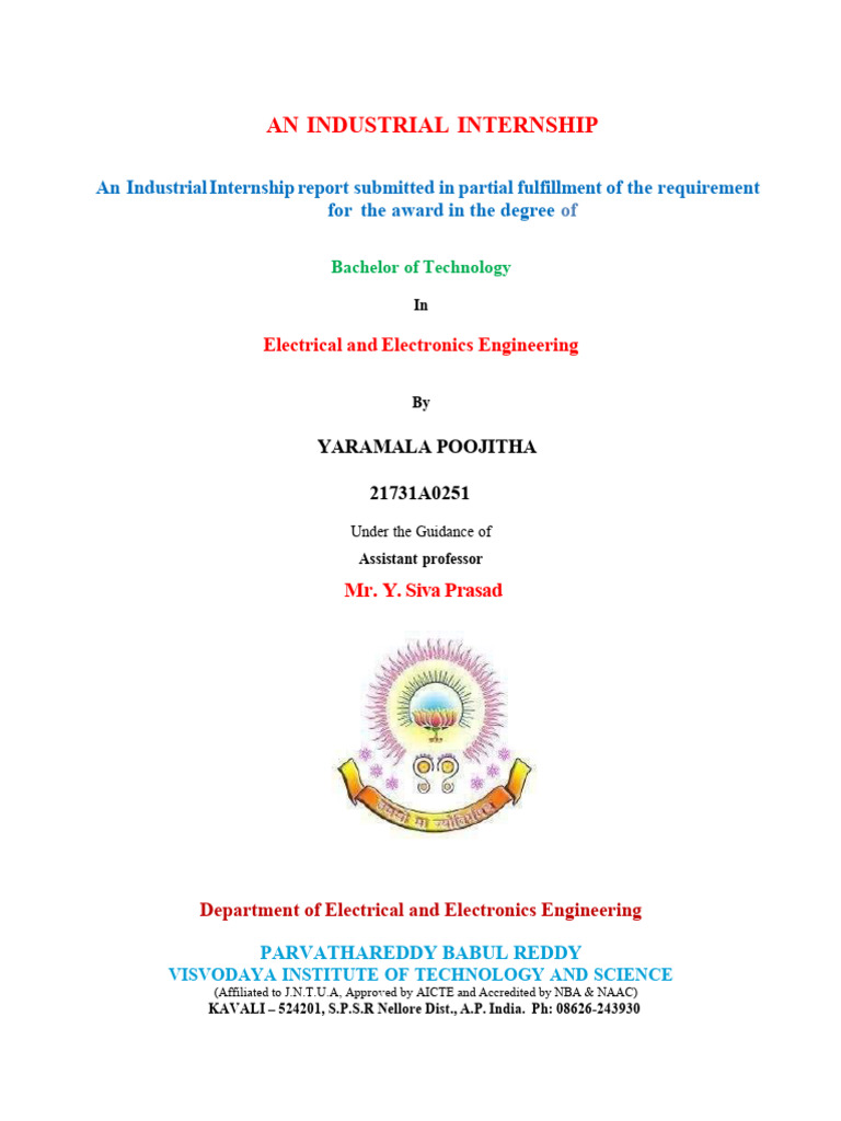 Poojitha Internship Final | PDF | Arduino | Embedded System