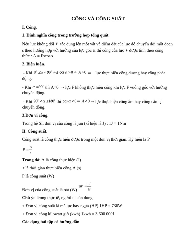 Cong Cong Suat Nang Luong Dinh Luat Bao Taonf Co Nang 3c8712cbc0 | PDF