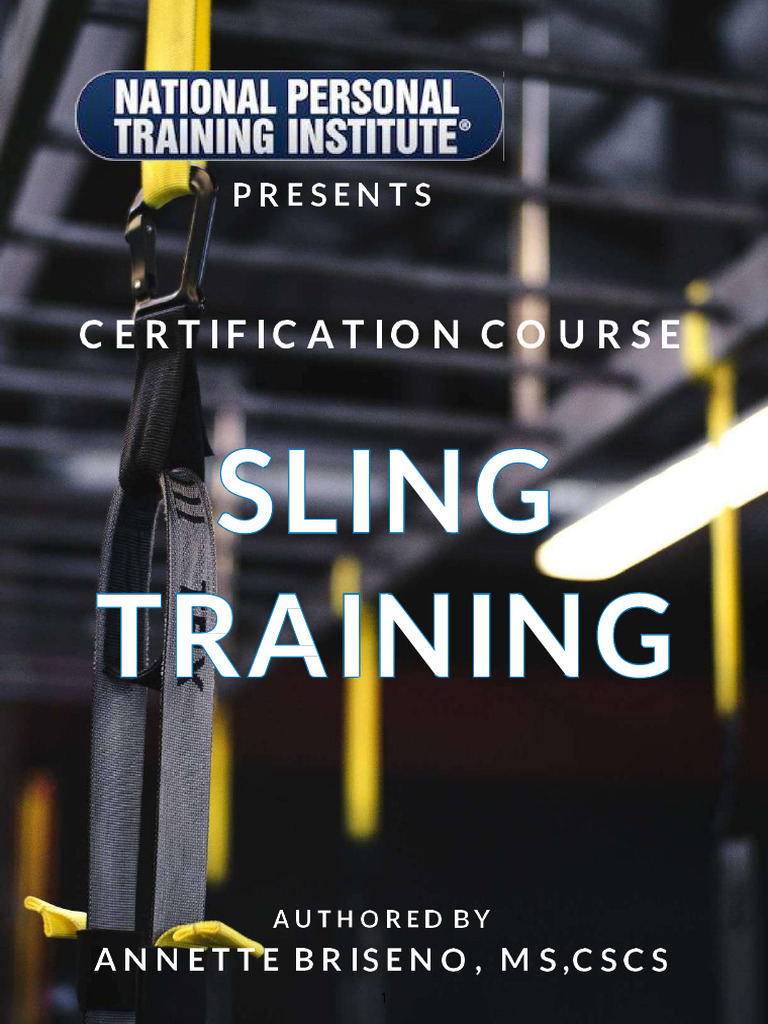 Curso Certificación Entrenamiento Sling | PDF | Enseñando ...