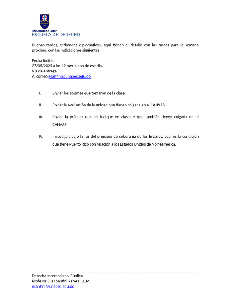 DIP Tareas Para El 27 05 2025 | PDF