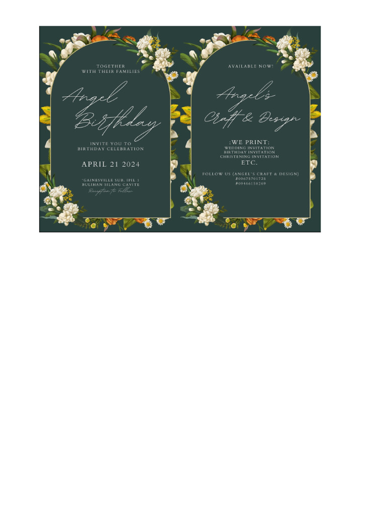 Invitation | PDF