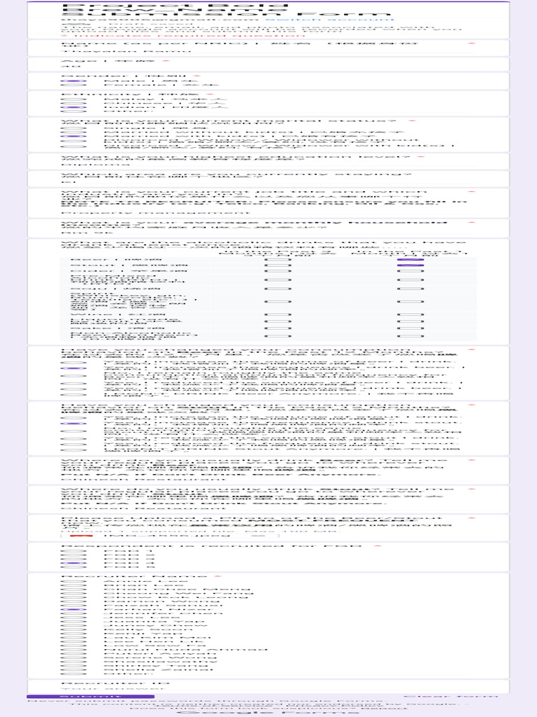 Project Bold Brew - Name Submission Form | PDF | Recreation | Distillation
