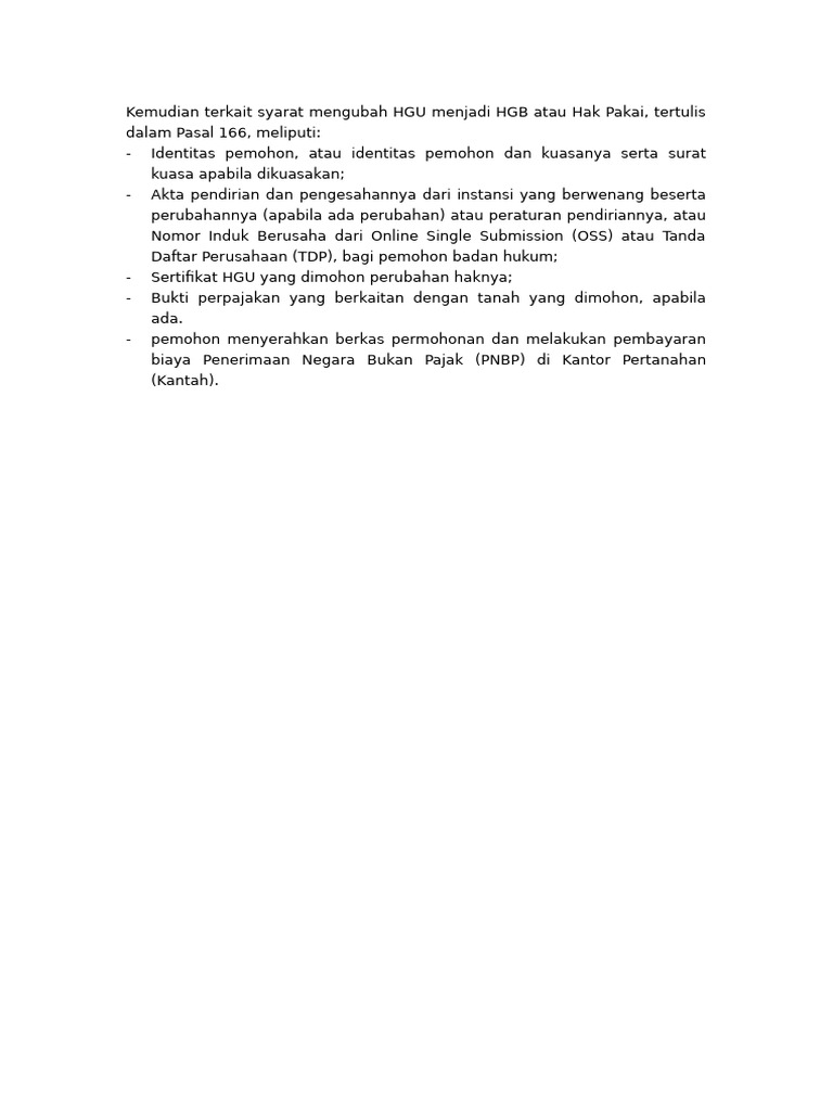 HGU To HGB | PDF