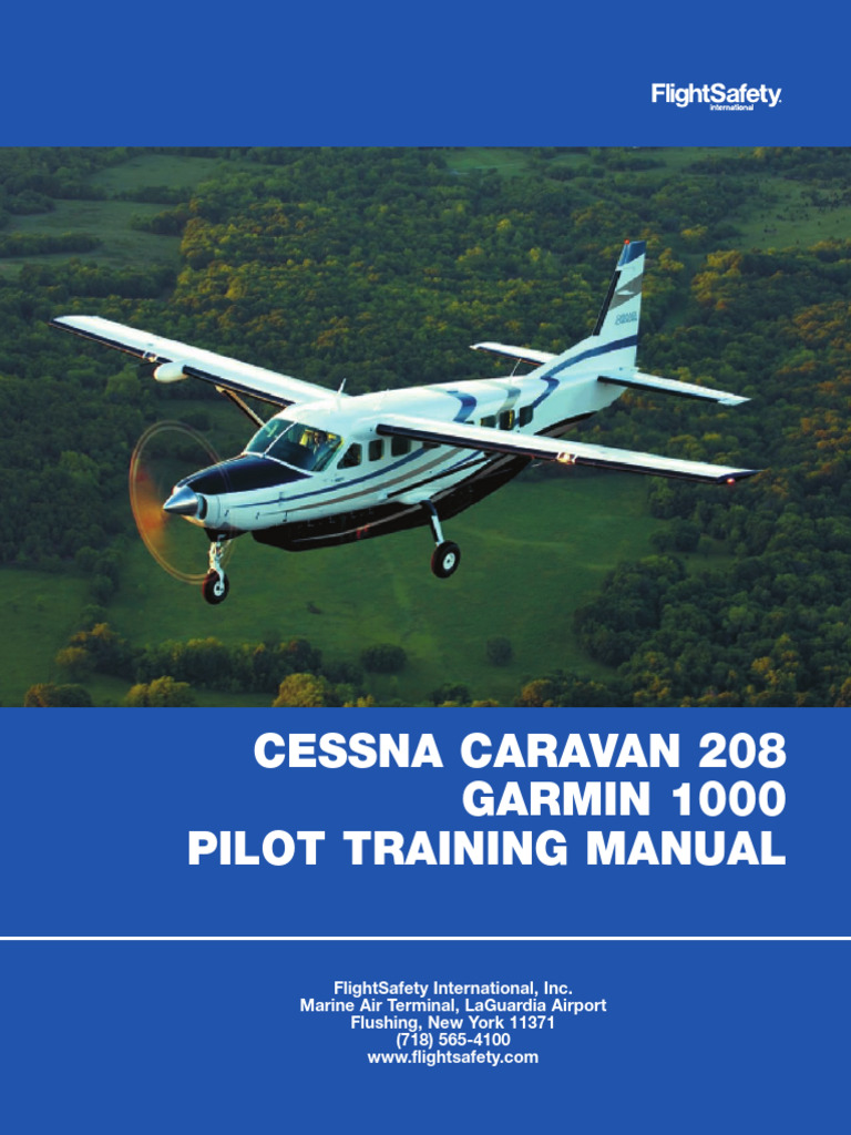 Cessna Caravan 208 Pilot Training Manual | PDF | Flight Control ...