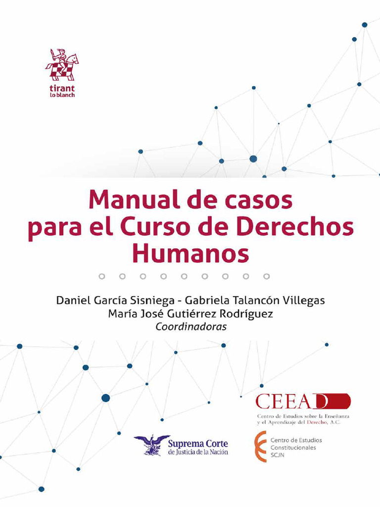 Manual de Casos para El Curso de Derechos Humanos LPDerecho | PDF | Aprendizaje | Derechos humanos
