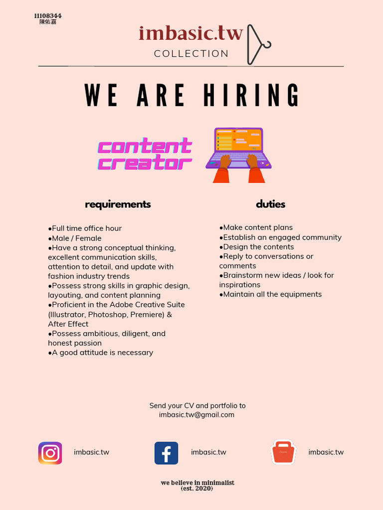 Example of Hiring Flyers | PDF