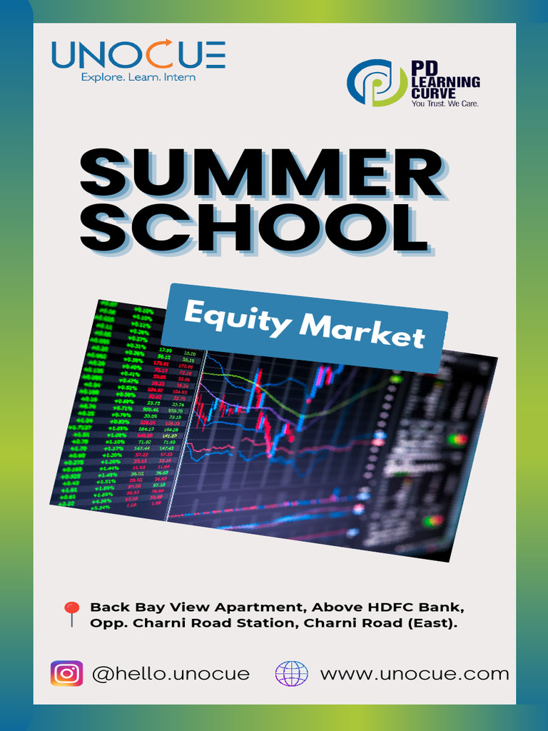 Equity Market 2025 Summer School | PDF