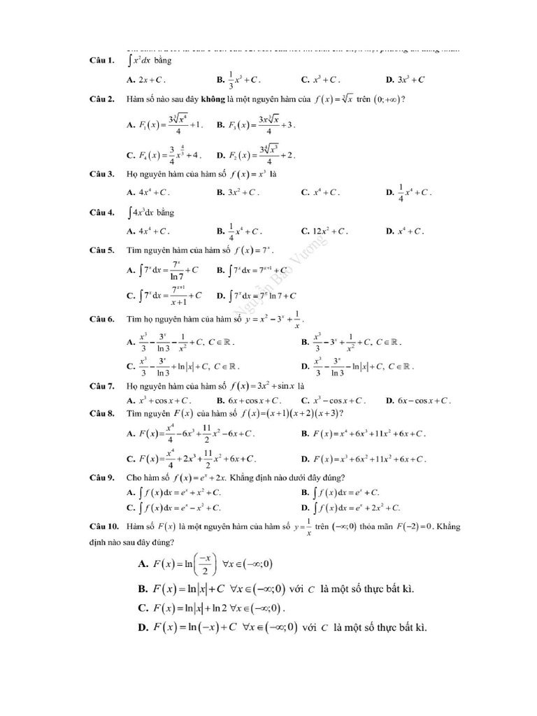 Btap Nguyen Ham 2 (30-3) | PDF
