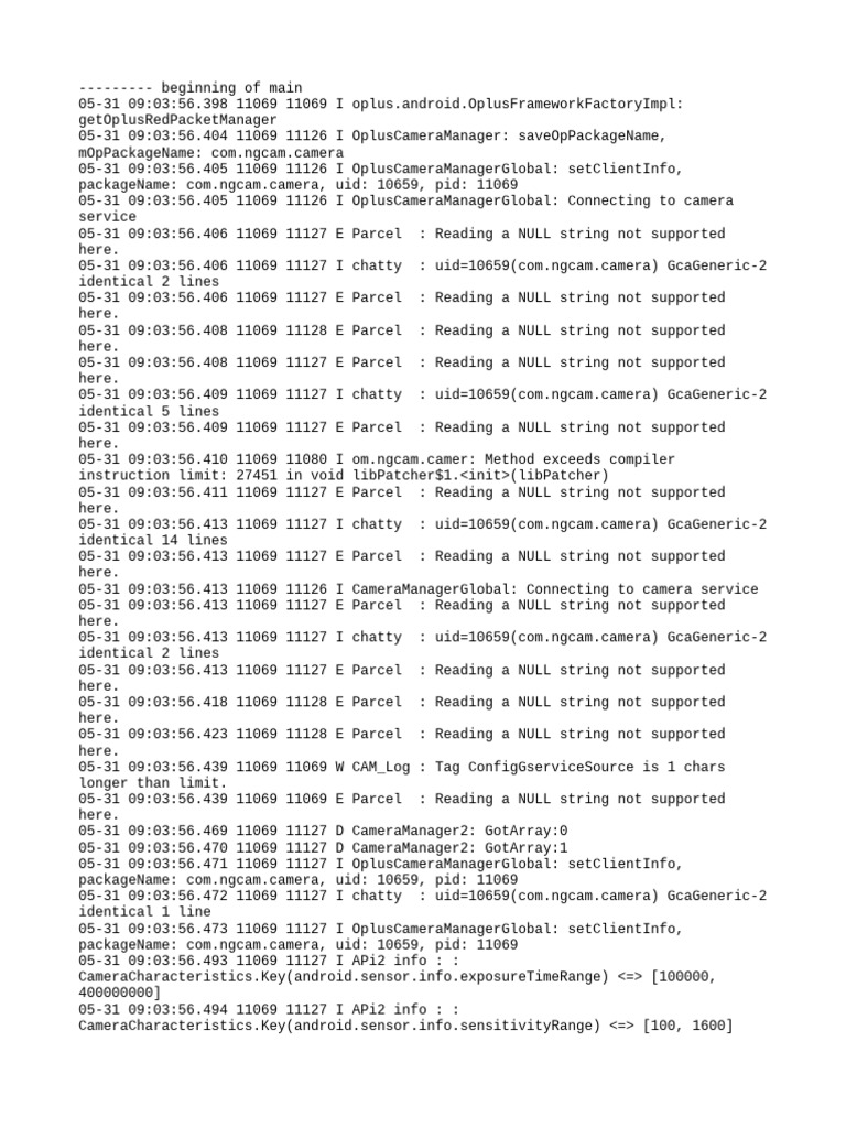 Log Cat 1748653436346 | PDF