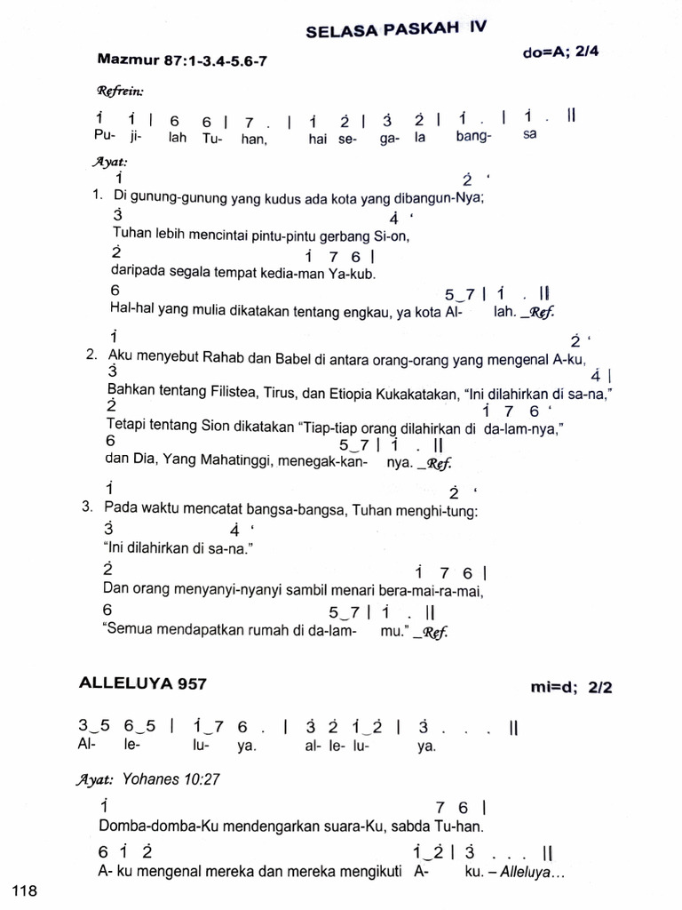 Mazmur Novena BMM VIII | PDF