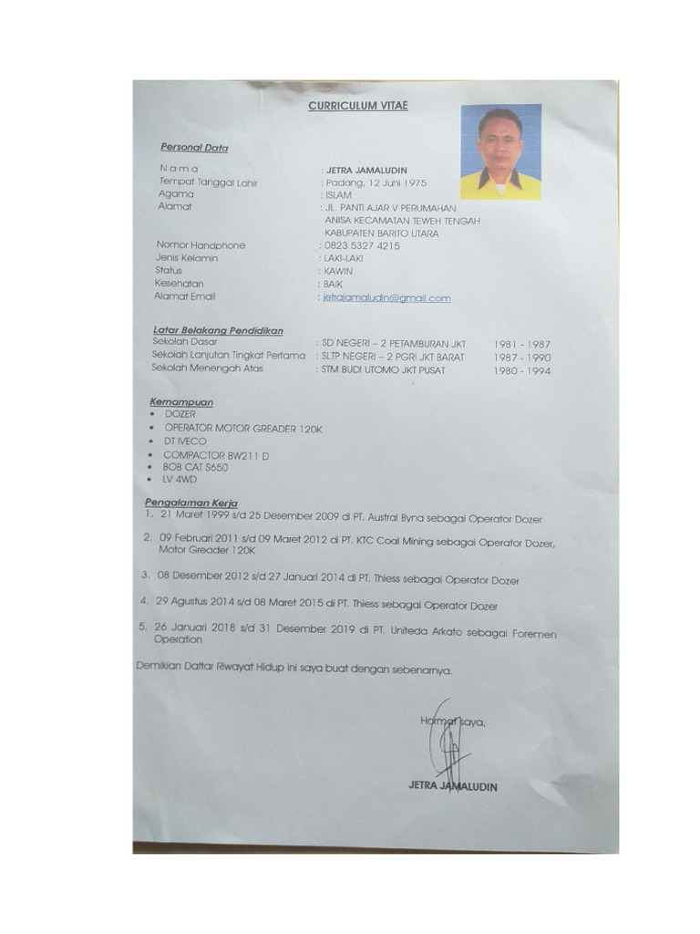 Jetra Jamaludin | PDF