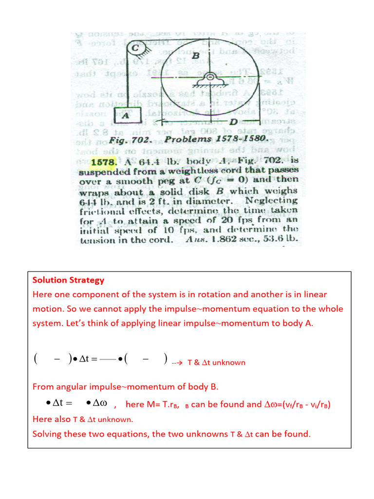 CE101 Lecture 09 Ch.xix Impulse Momentum-Del | PDF