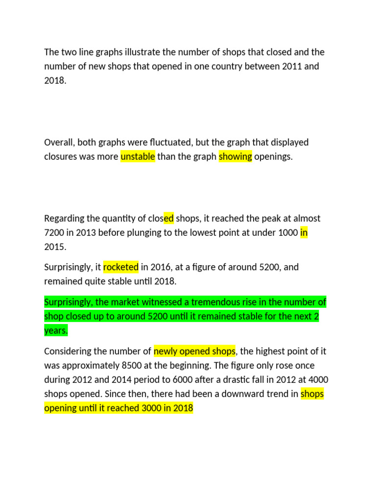 Test 4 - WRITING TASK 1 (1) .Docx (Fixed) | PDF