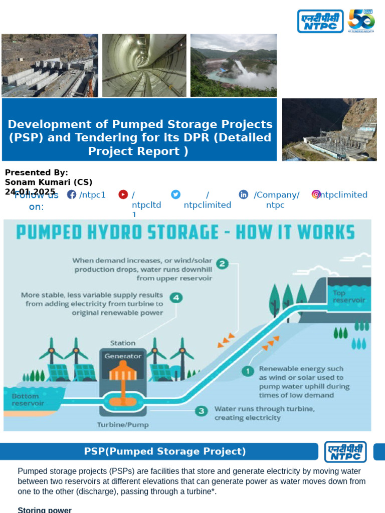 Development of Pumped Storage Projects - 1738578537 | PDF ...