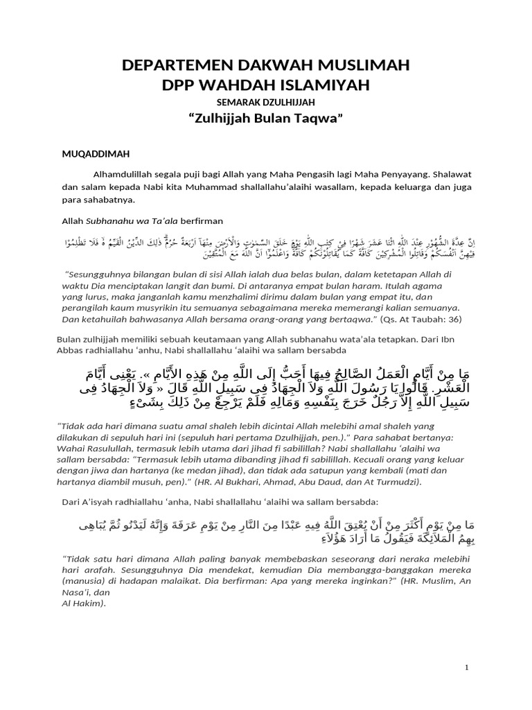 Konsep Semarak 2025 | PDF