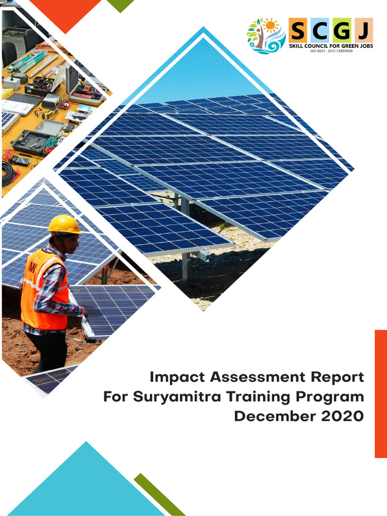 Suryamitra Impact Assessment Report Skill Council For Green Jobs | PDF ...