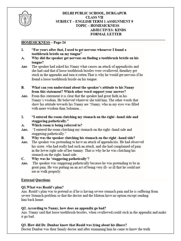 CLASS_7_ASSIGNMENT_9_2022-23 | PDF