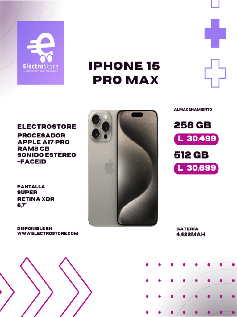 Iphone Electrostore HD | PDF | Yo telefono | Computadoras móviles
