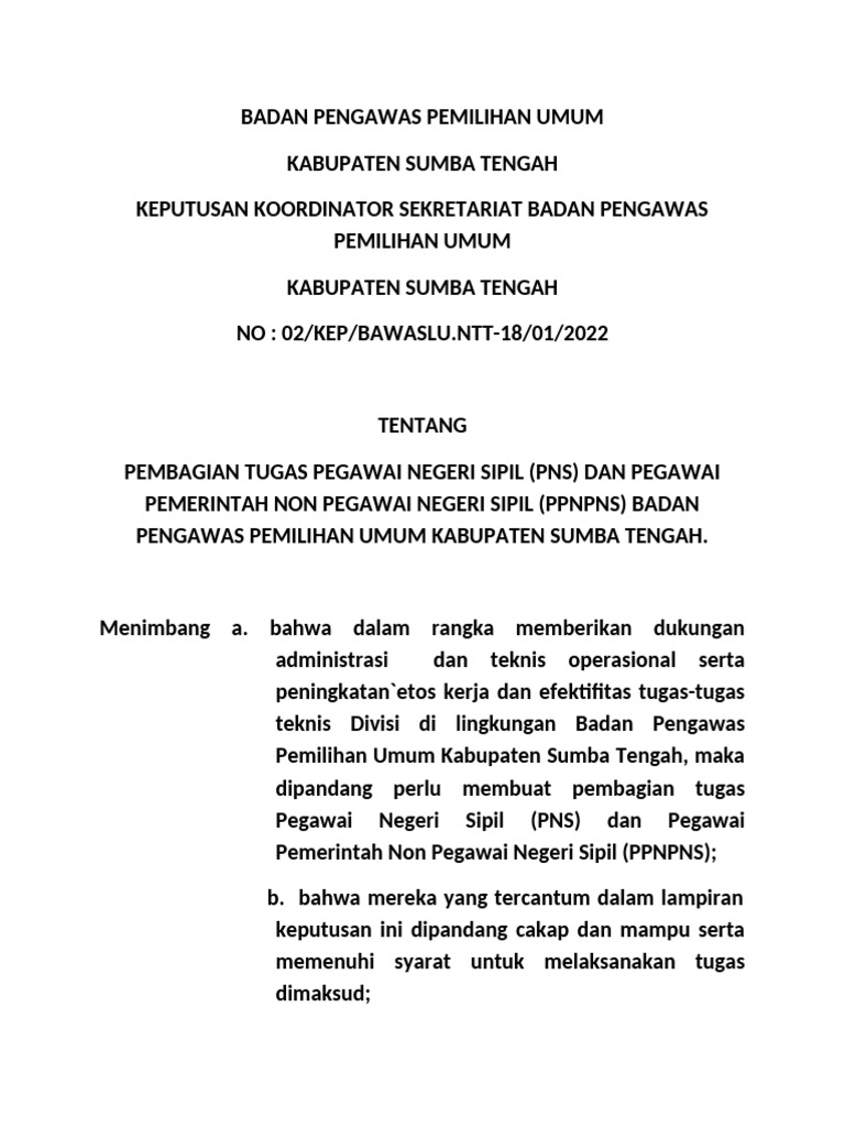 Contoh Surat Agus | PDF