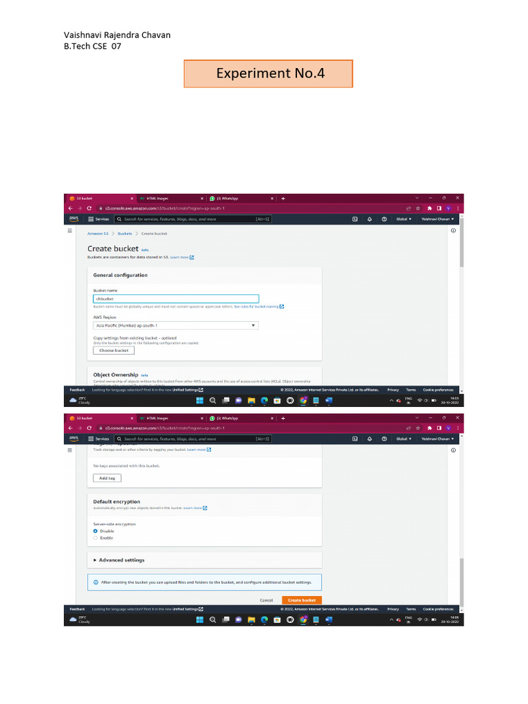 Cloud Practical 4 | PDF