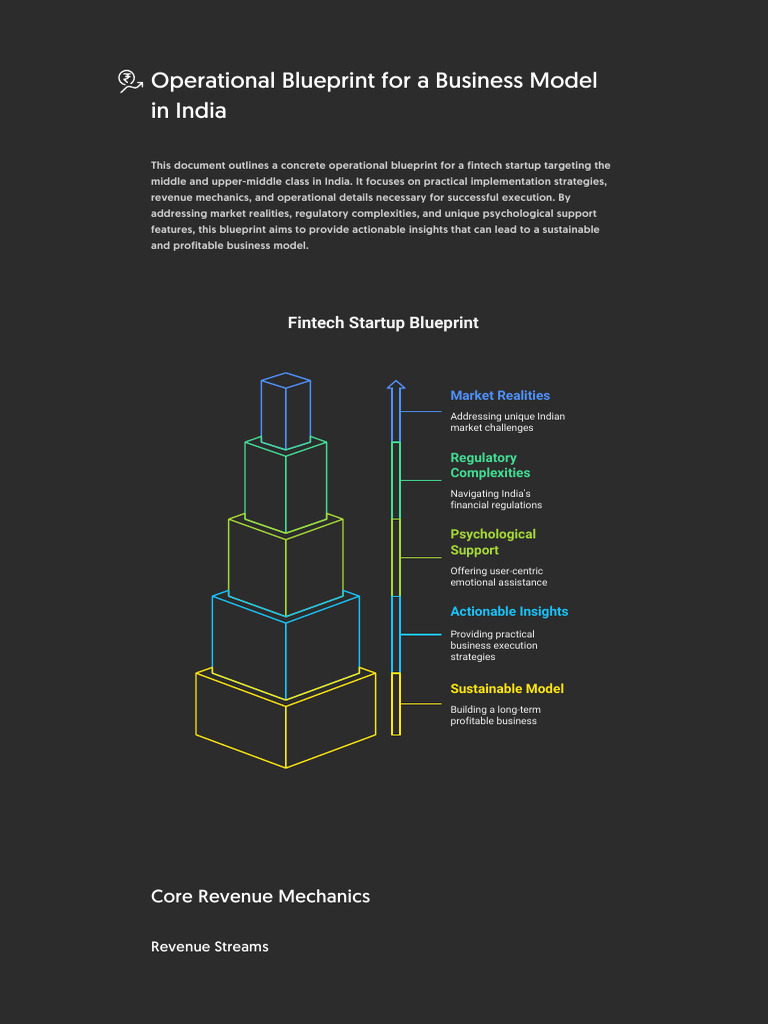 Operational Blueprint For A Business Model in India | PDF ...