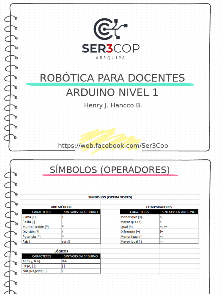 Curso Arduino Actualizado Docentes 2023 | PDF | Ingenieria Eléctrica ...