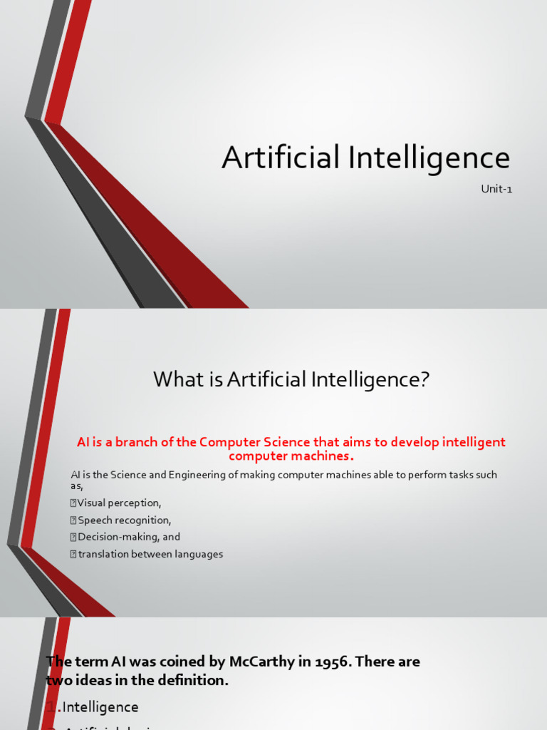 Artificial Intelligence Final | PDF | Artificial Intelligence | Intelligence (AI) & Semantics