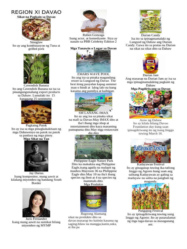 Davao Region 1 | PDF