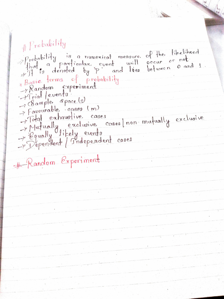 Biostat Probability Theory | PDF