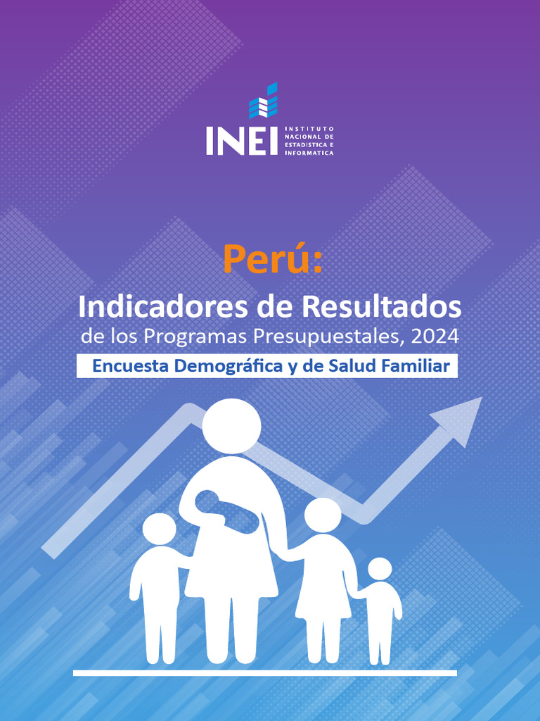 Indicadores de Resultados de Los Programas Presupuestales ENDES 2024 | PDF | Estadísticas