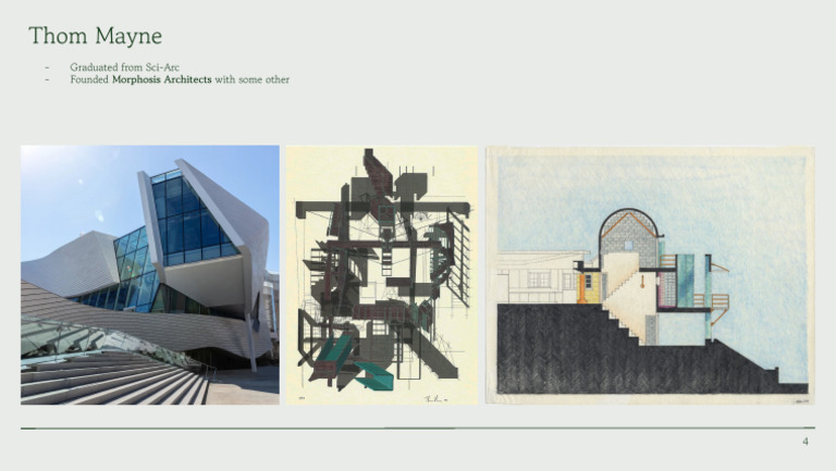 Thom Mayne: - Graduated From Sci-Arc - Founded Morphosis Architects ...