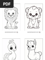 Dibujos para Colorear Pintar e Imprimir | PDF