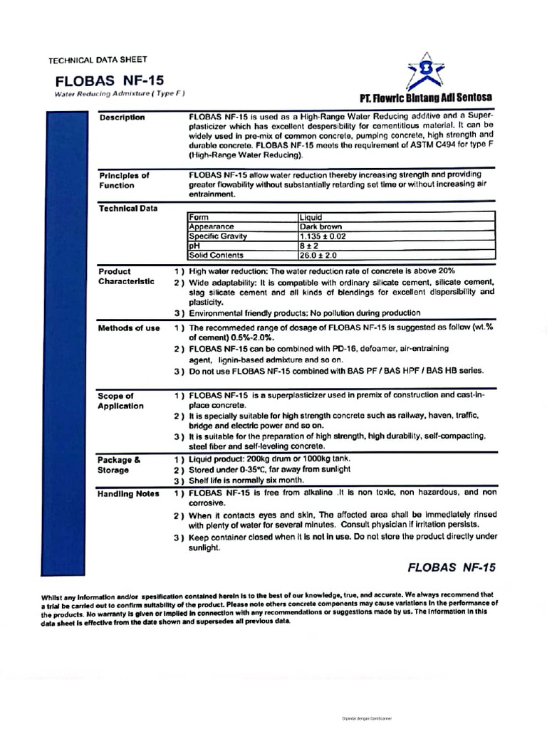 Flobas NF-15 & PD-14 | PDF