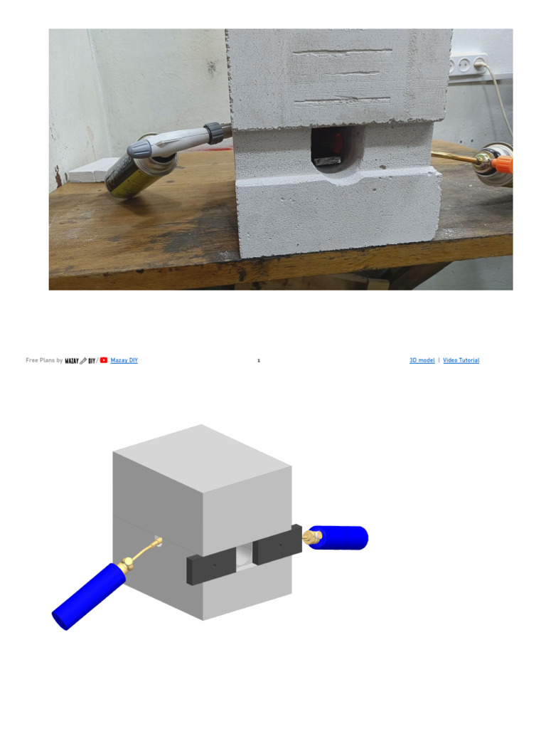 DIY Mini Forge Plans and Resources | PDF