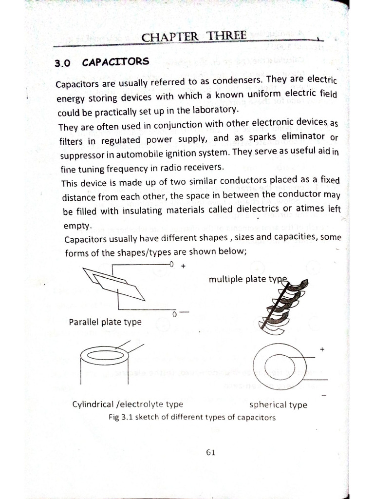 Capacitors | PDF