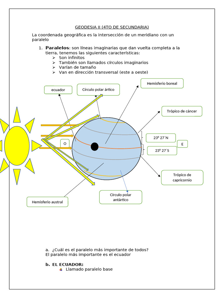 Geodesia II | PDF | Ecuador | Clima
