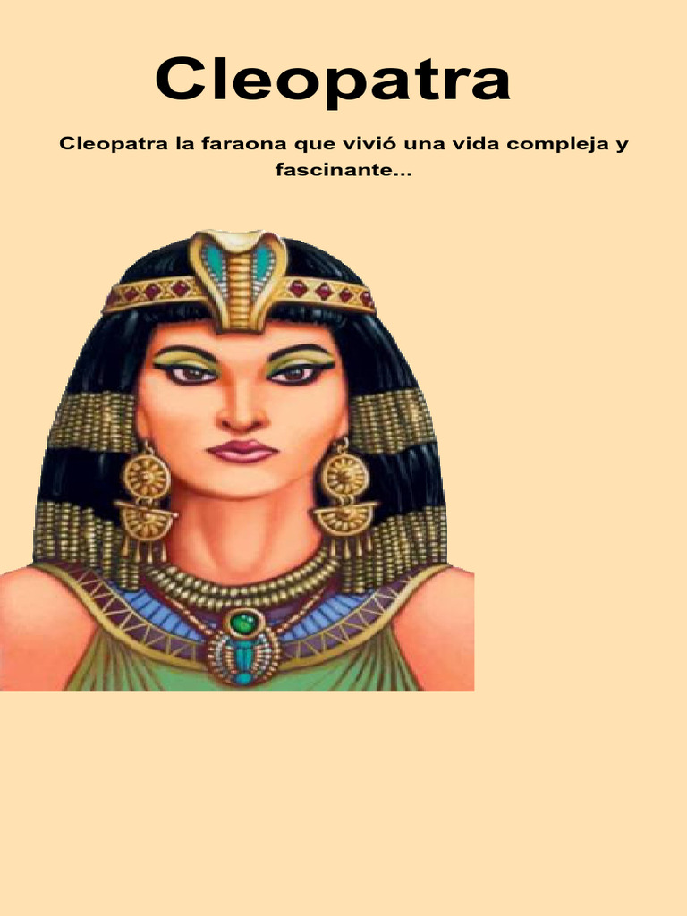 CLEOPATRA Cleopatra La Faraona Que Vivió Una Vida Compleja y Fascinante... - 20250602 - 235747 ...