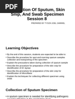 Skin Scraping for Scabies & Mycosis | PDF