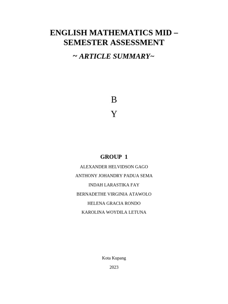 English Mathematics Mid - Semester-2 | PDF | Trigonometry | Trigonometric Functions