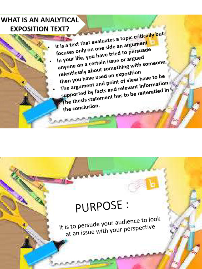 Analytical Exposition Text | PDF