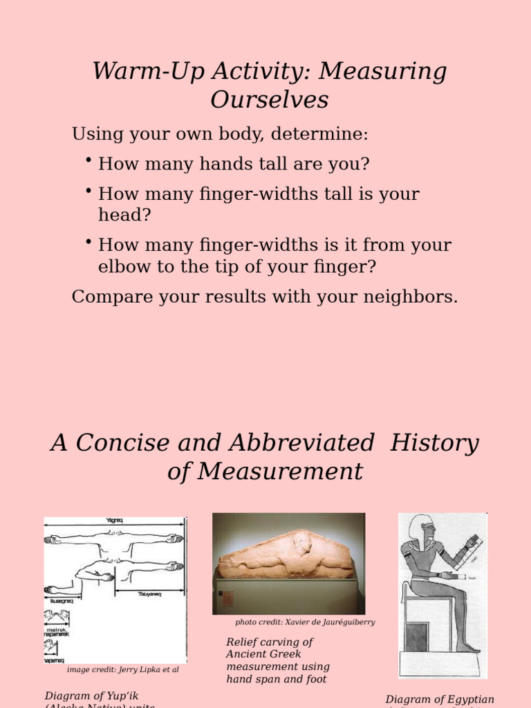 History of Measurement | PDF | Measurement | Units Of Measurement