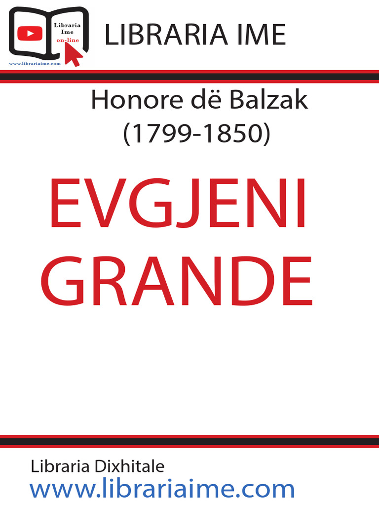 Honore de Balzak Evgjeni Grande e Book | PDF