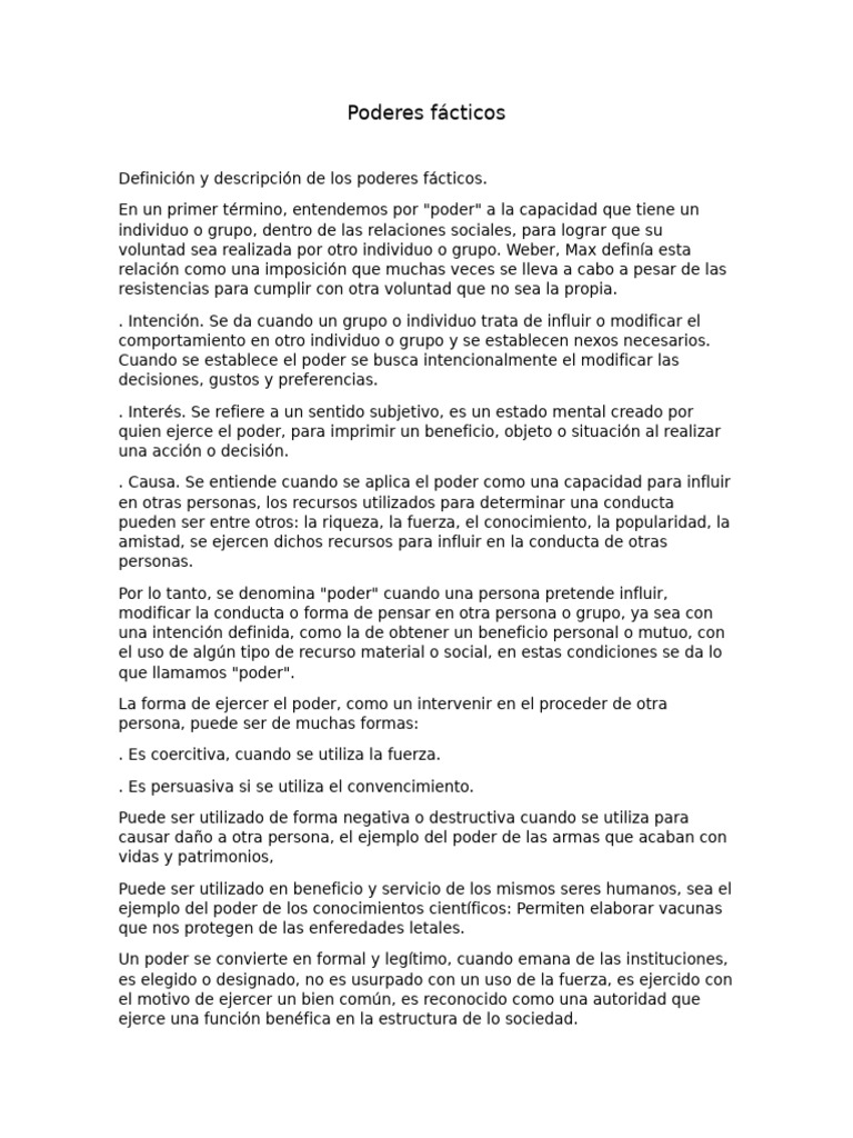 Poderes Fácticos | PDF | Dinero | Bancos