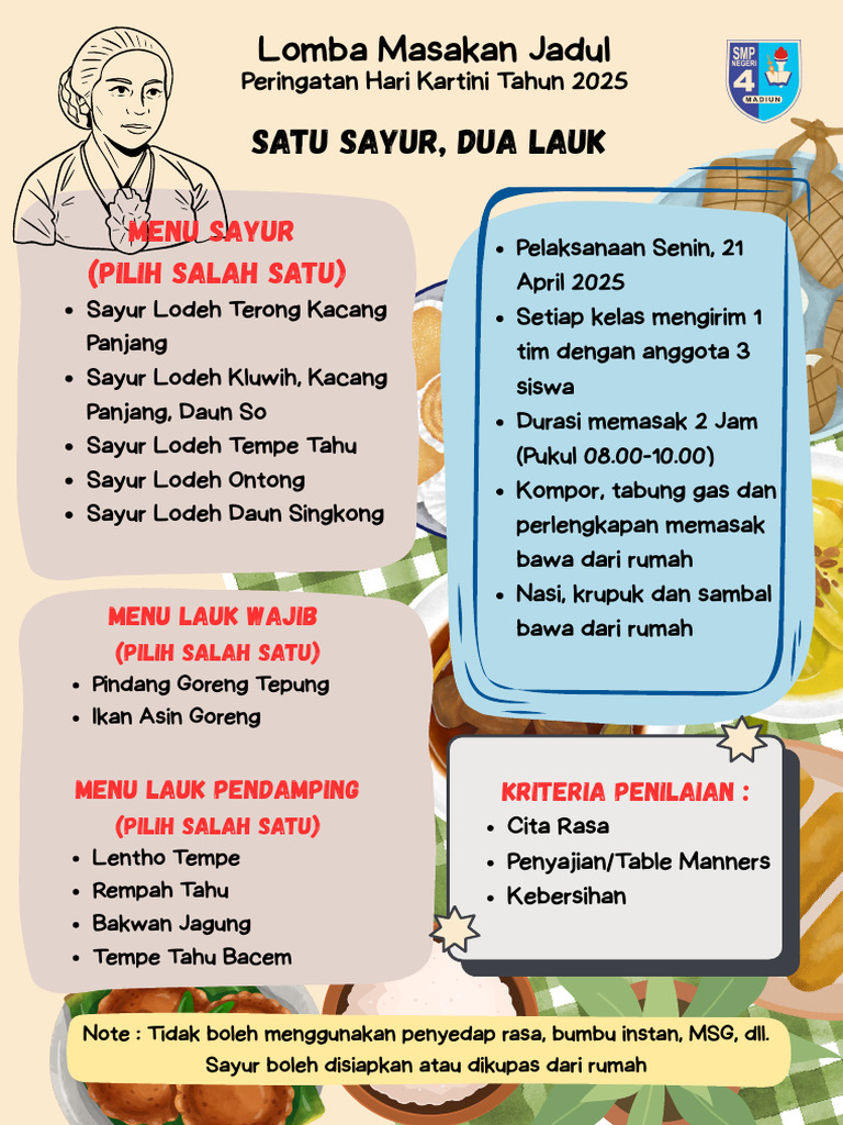 Lomba Masakan Jadul | PDF